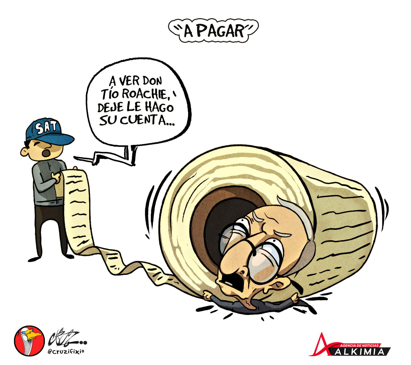 “Le pasan la cuenta al Tío Roachie, tiene hasta enero para pagar ...